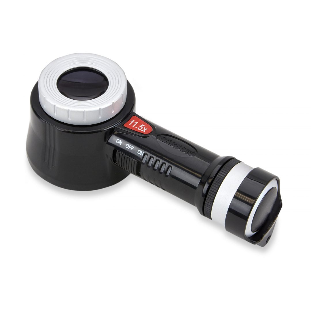 CP-45 Measure Loupe With Super 11.5 Magnification and LED/UV Lighting ...