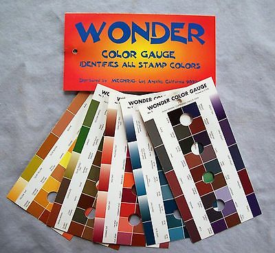 Wonder Color Gauge -- identifies all stamp colors — Coin & Stamp Supplies