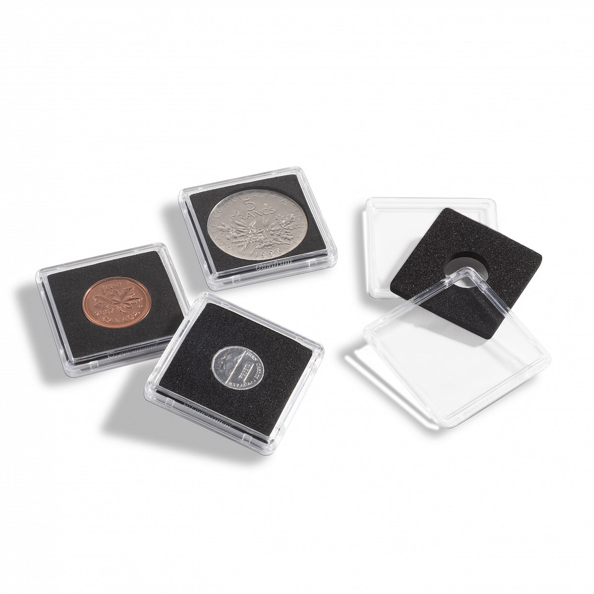 QUADRUM MINI COIN CAPSULES 10 to 29 MM, PACK OF 10 — Coin & Stamp Supplies