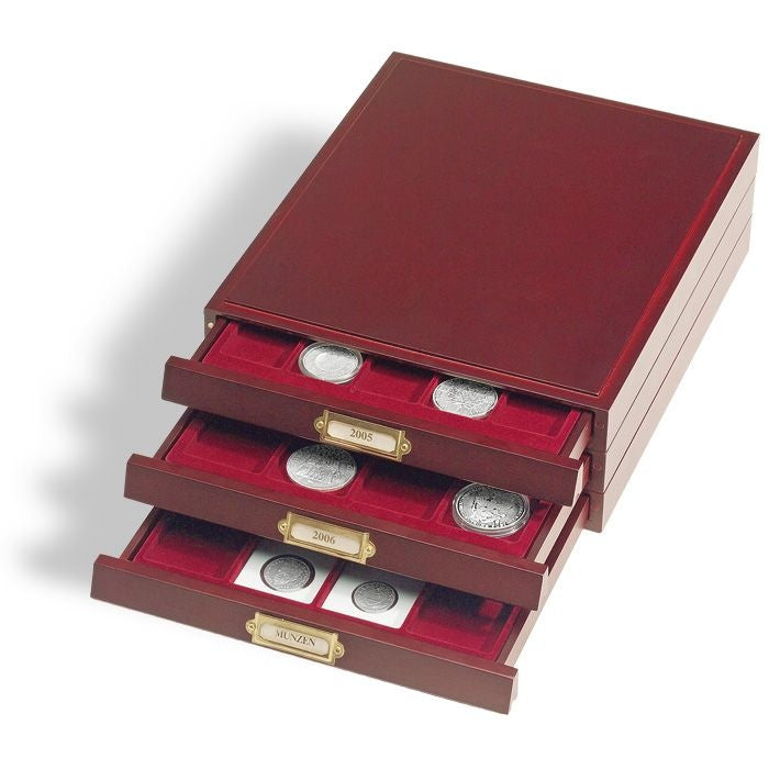 Wooden Coin Box — Coin & Stamp Supplies