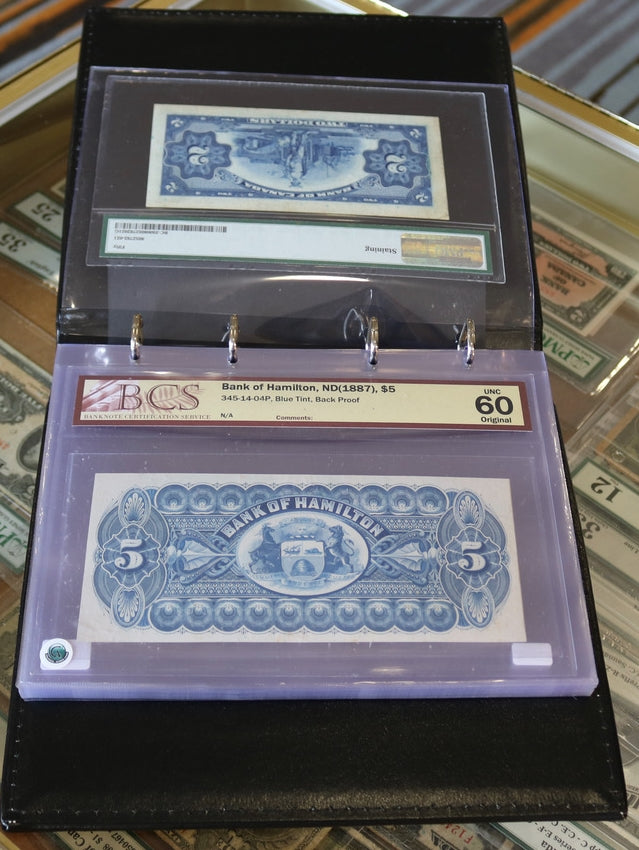 Classic Currency Album for Graded Banknotes — Coin & Stamp Supplies
